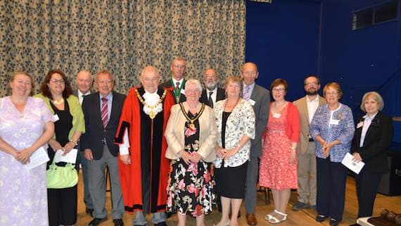 Councillors welcome new Mayor of Ross-on-Wye for fourth term of office ...