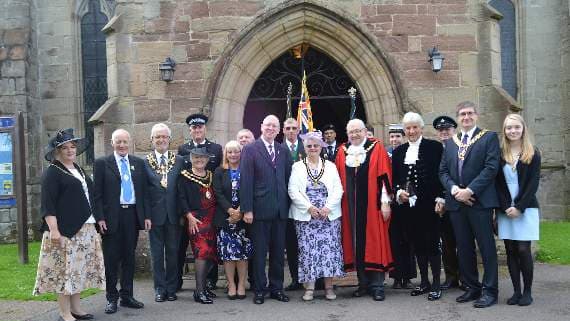 The Mayor of Ross-on-Wye swears an oath to serve the town | rossgazette.com