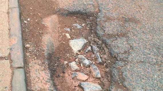 Hazards caused by craters in Ross-on-Wye roads | rossgazette.com