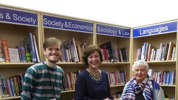 The late Mervyn James - donation celebration | rossgazette.com