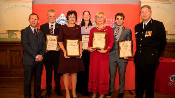 Ross-on-Wye rowers honoured for river rescue | rossgazette.com