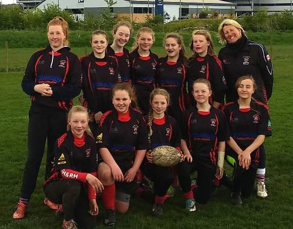 JKHS girls shine at rugby festival | rossgazette.com