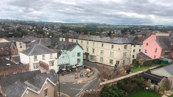 Visitors enjoy the sights from iconic Ross Tower | rossgazette.com