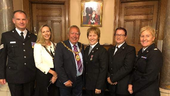 Mayor of Ross attends Police Awards Ceremony | rossgazette.com