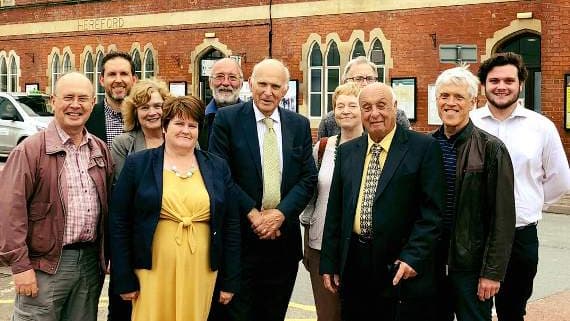Ross-on-Wye Councillors meet Lib Dem leader | rossgazette.com