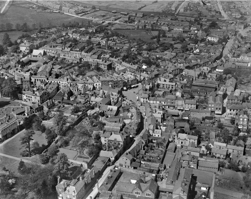 Aerial photos show a bird’s eye view of 100 years ago | rossgazette.com