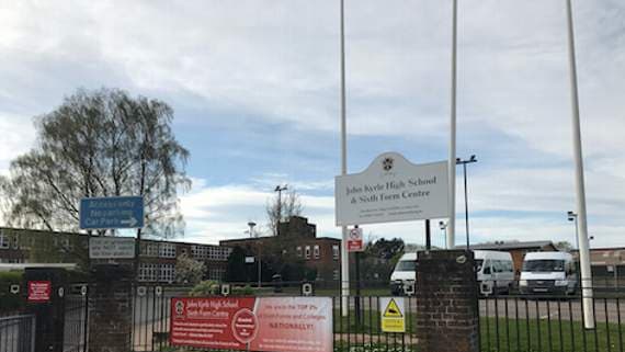 Double yellow lines to be placed outside John Kyrle High School ...