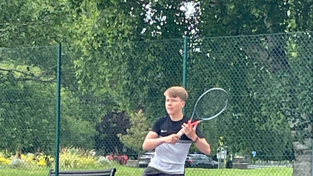 Teenage tennis player tests stamina for charity | rossgazette.com