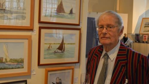 Ross-on-Wye watercolour artist Nigel Street demonstrates his expertise ...