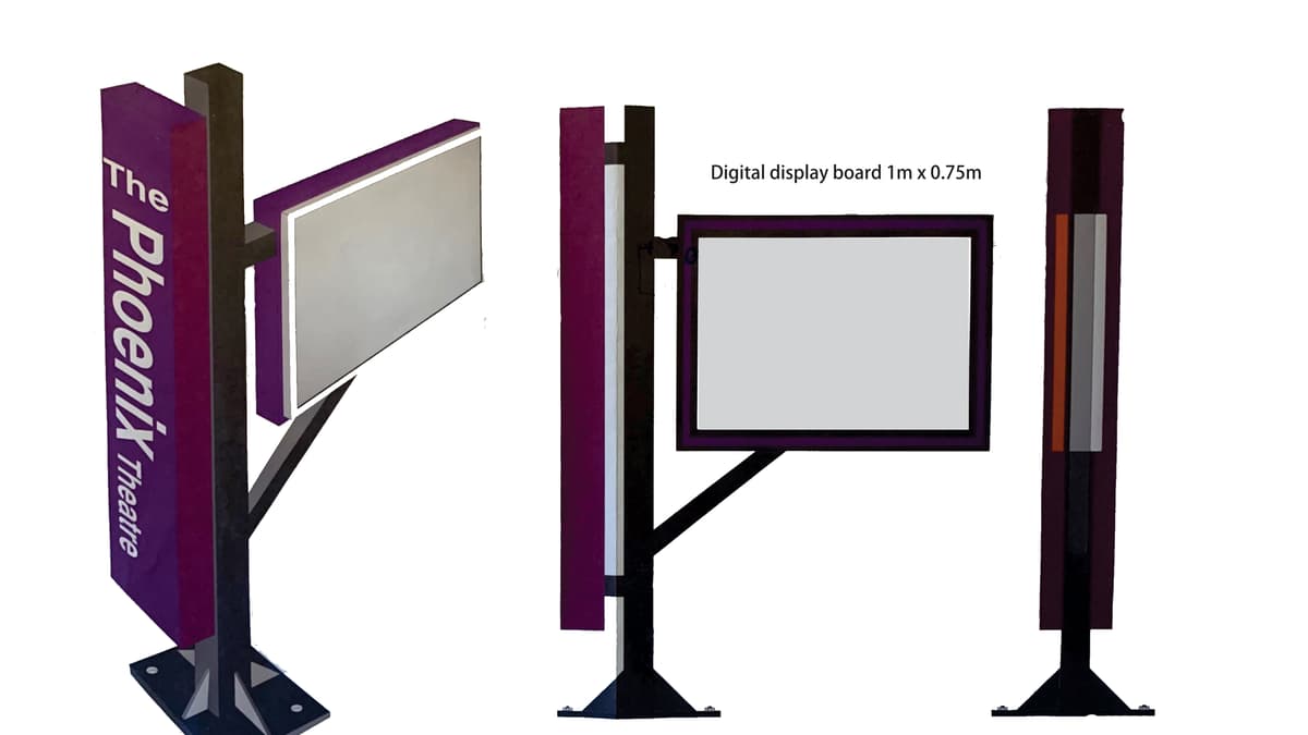 New signage for Phoenix Theatre: thespians may be getting their name in ...