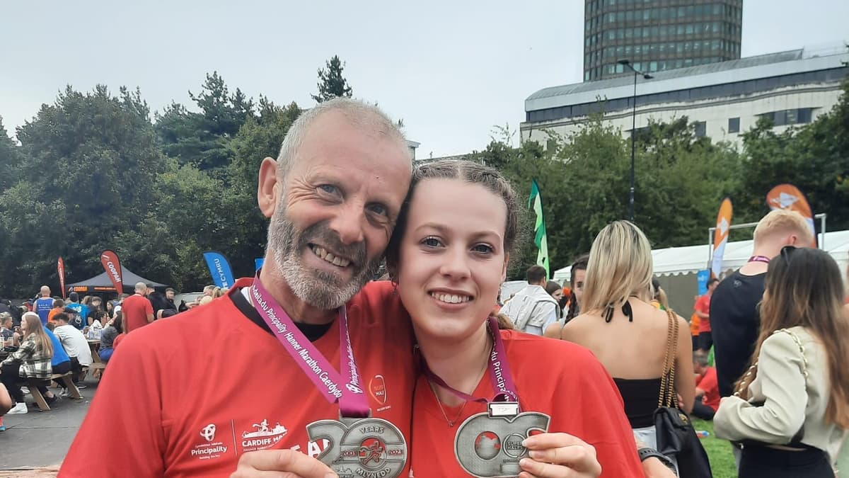 Molly Middleton completes half marathon in fight against cancer ...