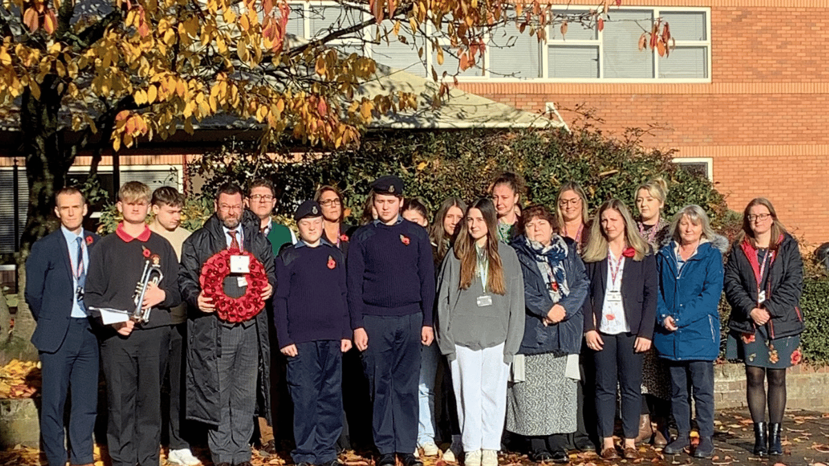 John Kyrle High School Honors Remembrance Day | rossgazette.com