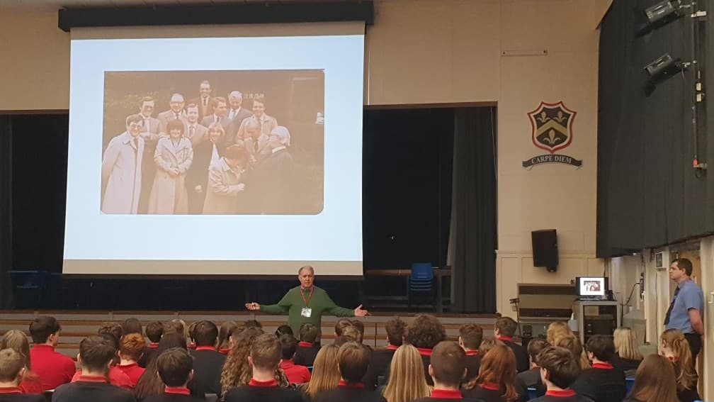 Guest speaker inspires John Kyrle High School students | rossgazette.com