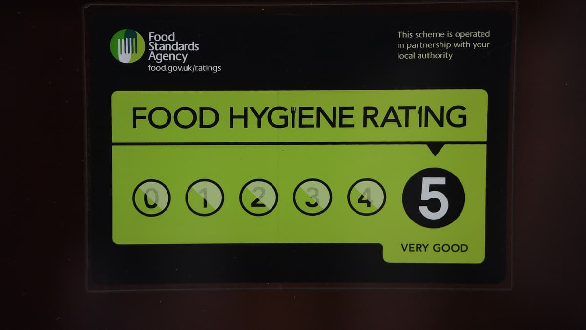 Five-star food hygiene ratings handed to businesses | rossgazette.com