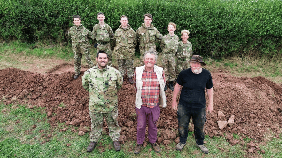 Army cadets help university archaeologists investigate the mystery of ...