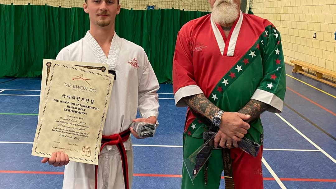 Trio kick on with black belt tae kwon-do gradings | rossgazette.com